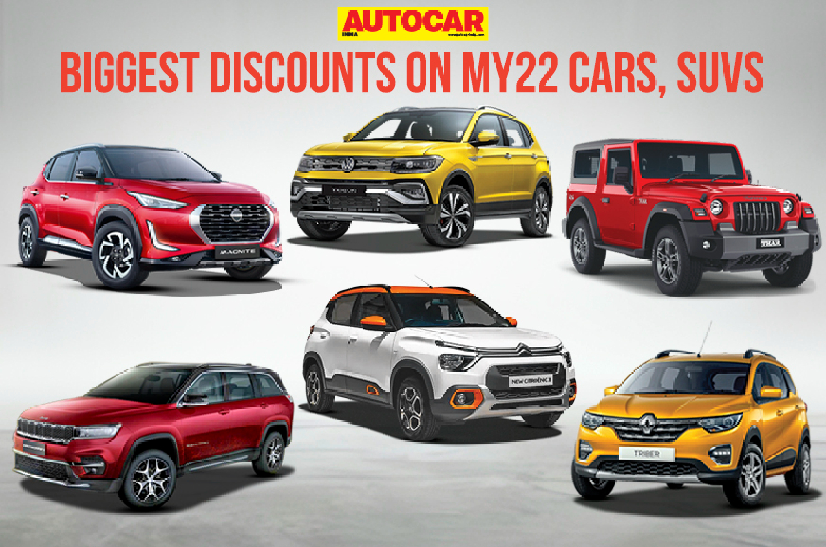 Discounts On SUVs Cars MY2022 Models In January 2023 Autocar India Discounts On SUVs Cars MY2022 Models In January 2023 Autocar India